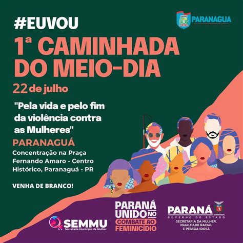 Prefeitura De Paranaguá 1ª Caminhada Do Meio Dia De Combate Ao