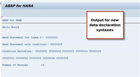 consuming hana views procedures external views in abap 7