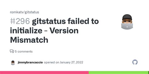 gitstatus failed to initialize version mismatch · issue 296