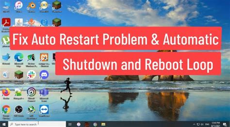 fix auto restart problem and automatic shutdown and reboot loop in