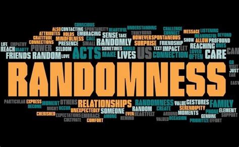 The Power Of Randomness Embracing The Beauty Of Serendipity
