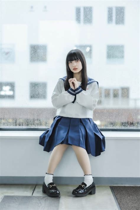どさんこ39😺 On Twitter 朝のもう一枚 あやね 黒髪美少女 制服美少女 セーラー服