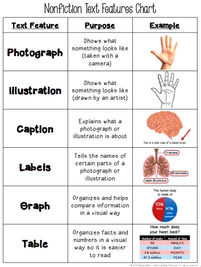 free text features chart teaching made practical