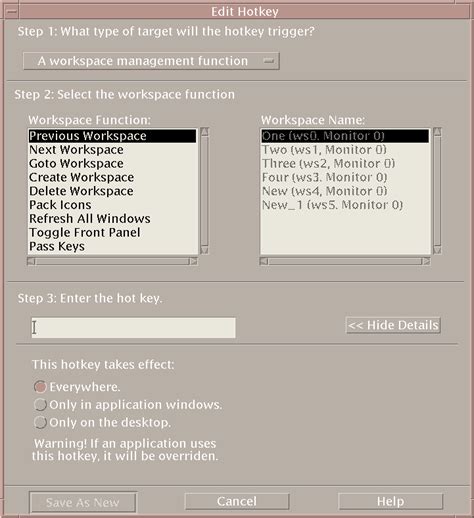 chapter 21 using hotkey editor solaris common desktop environment