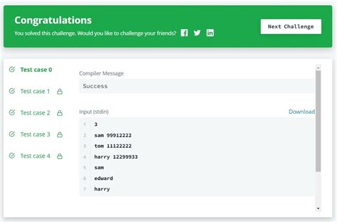 day dictionaries and maps days of code hackerrank solutions hot sex