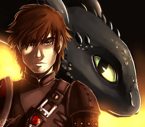 Hiccup And Toothless By Archetype Raven How To Train Your Dragon