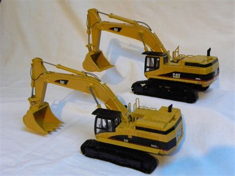 My Custom Models From France Few Caterpillars Excavators 1 50
