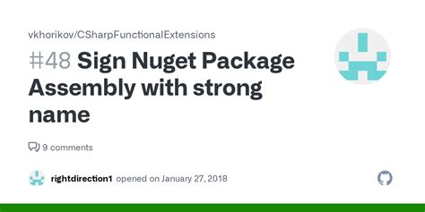 sign nuget package assembly with strong name · issue 48 · vkhorikov