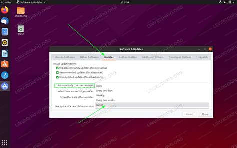 disable automatic updates on ubuntu 20 04 focal fossa linux linux