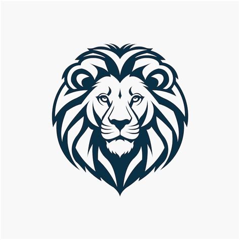 Logotipo Do Leão Vetor Premium
