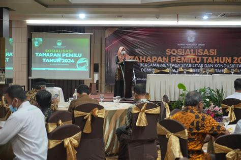 Sukseskan Pemilu 2024 Kpu Klaten Gencar Sosialisasikan Tahapan Pemilu