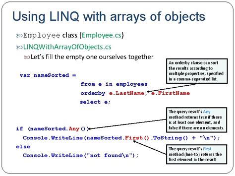 xml files with linq introduction to linq language