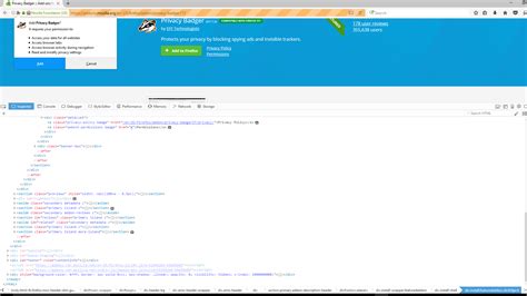 python i can t click add extension in firefox stack