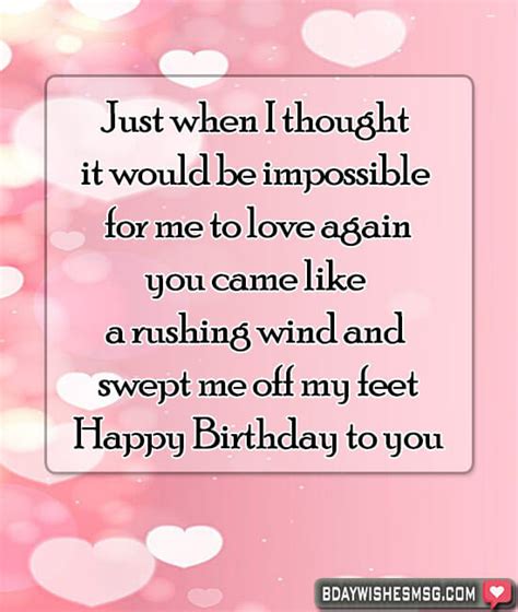Birthday Wishes For Crush