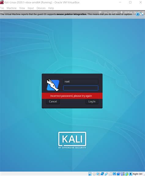 [solved] incorrect password on first login to kali linux 9to5answer