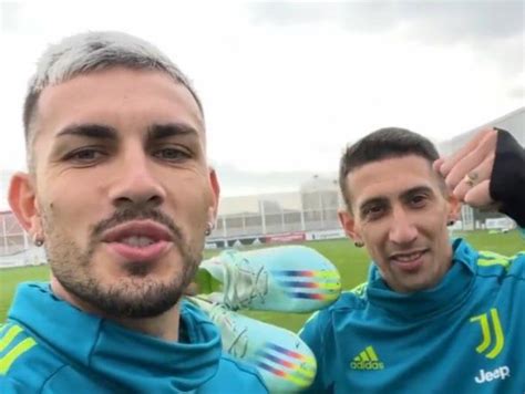 Bienvenidos Campeones El Recibimiento Para Ángel Di María Y Leandro