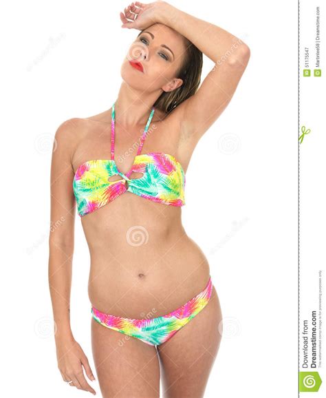 Femme Sexy Pin Up Model Dans Un Bikini Image Stock Image Du Fuselage