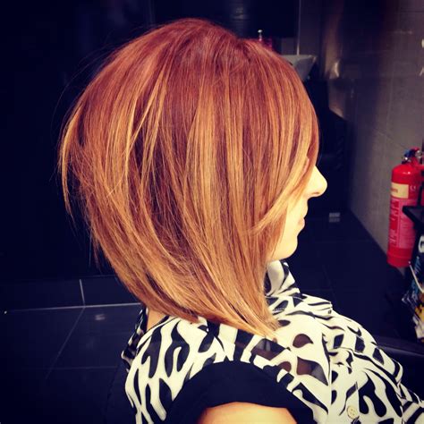 Bob Copper Ombre Mid Length Copper Ombre Copper Red Hair Copper Bob
