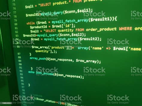 abstract screen code background technology development concept texture