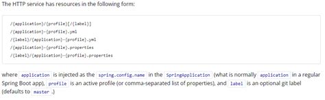 spring cloud config with jdbc backend dosn t support all service s