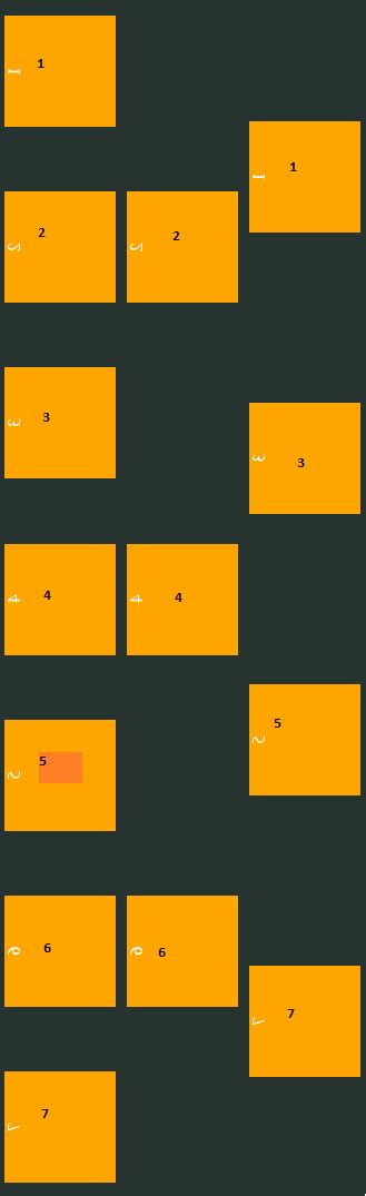 html css rotate flex layout 90 degrees on mobile stack
