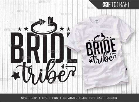 Bride Tribe Svg Cut File Bride Svg Graphic By Etc Craft Store