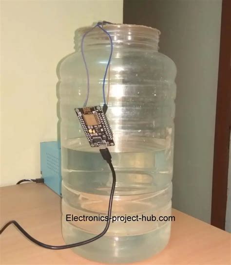 iot based water level monitoring system diy electronics projects