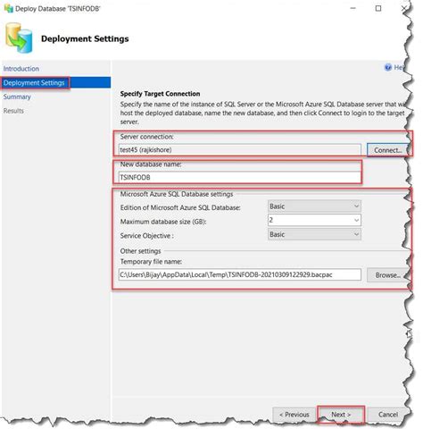 how to deploy sql database to azure azure lessons