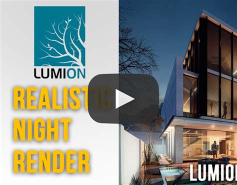 realistic render tutorial lumion 12 behance