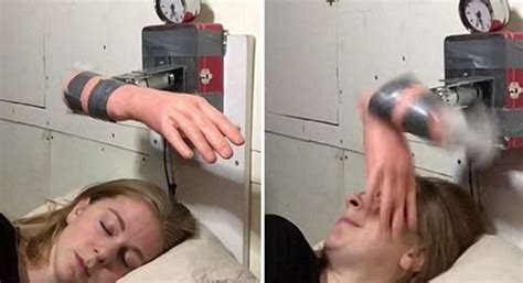 new alarm clock from simone giertz wakes you up with a
