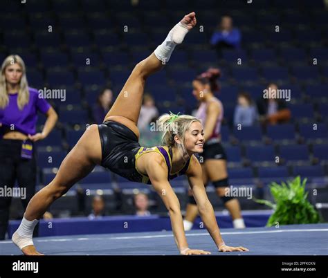 March 17 2023 Lsus Olivia Dunne On The Floor Exercise During The