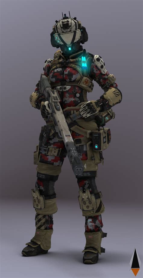 Female Pilot 3 [titanfall 2] By Iamfile On Deviantart Character Art