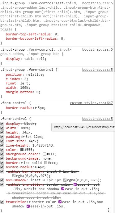html my bootstrap navbar side menu does not appear above