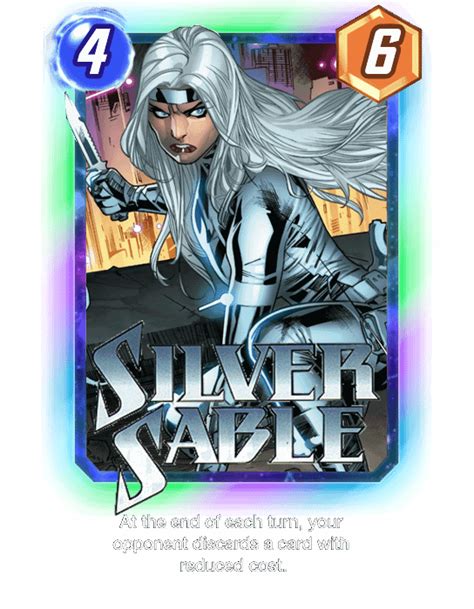 Silver Sable R Custommarvelsnap