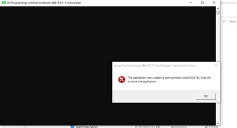 install qt creator errors after have installed win 10 first time qt forum