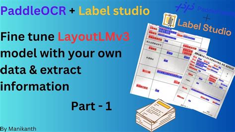 how to fine tune layoutlmv3 with annotated documents using paddleocr