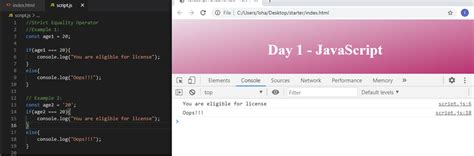 34 javascript double equals vs triple equals javascript