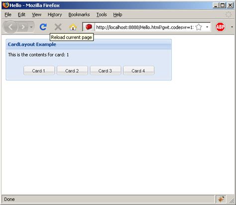 program for card layout in java john and maggy