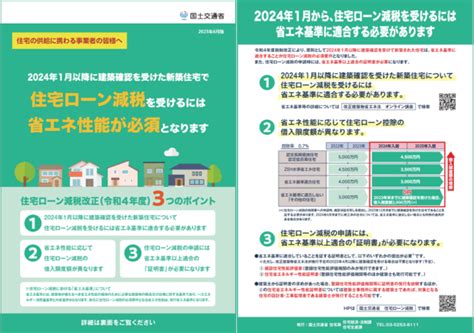住宅：住宅ローン減税 国土交通省