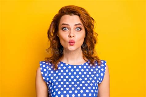Close Up Portrait Of Her She Nice Attractive Lovely Lovable Winsome
