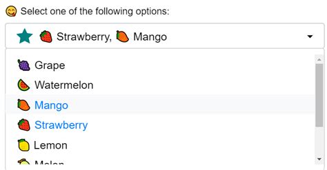 accessible multiple select component vue script