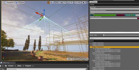 spot light boundaries problem affecting objects outside attenuation