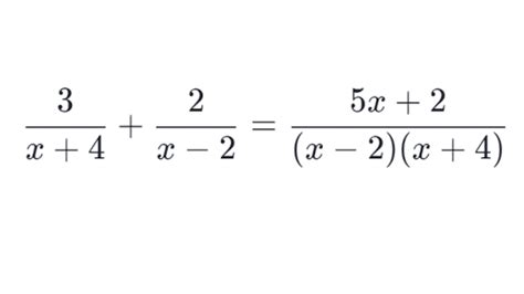 intro to adding and subtracting rational expressions