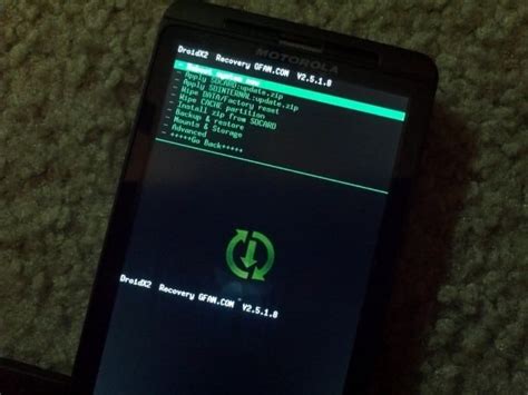 how to flash a custom recovery on the droid x2 theunlockr