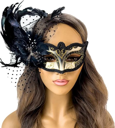 Female Venetian Half Masks