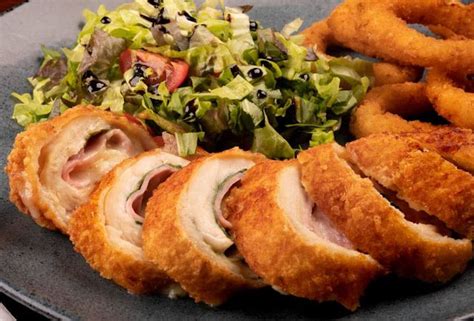 Frango A Milanesa Recheado Em 2022 Frango Recheado Frango Recheado