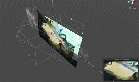 unity 3d models on 2d background perspective mismatch game