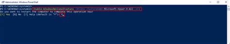 Install Hyper V With Powershell 4sysops