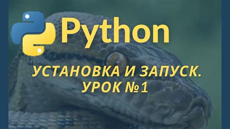 Уроки python для начинающих Установка и запуск Урок 1 youtube