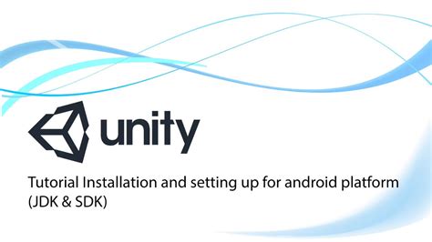 how to install unity3d and setup jdk and android sdk youtube